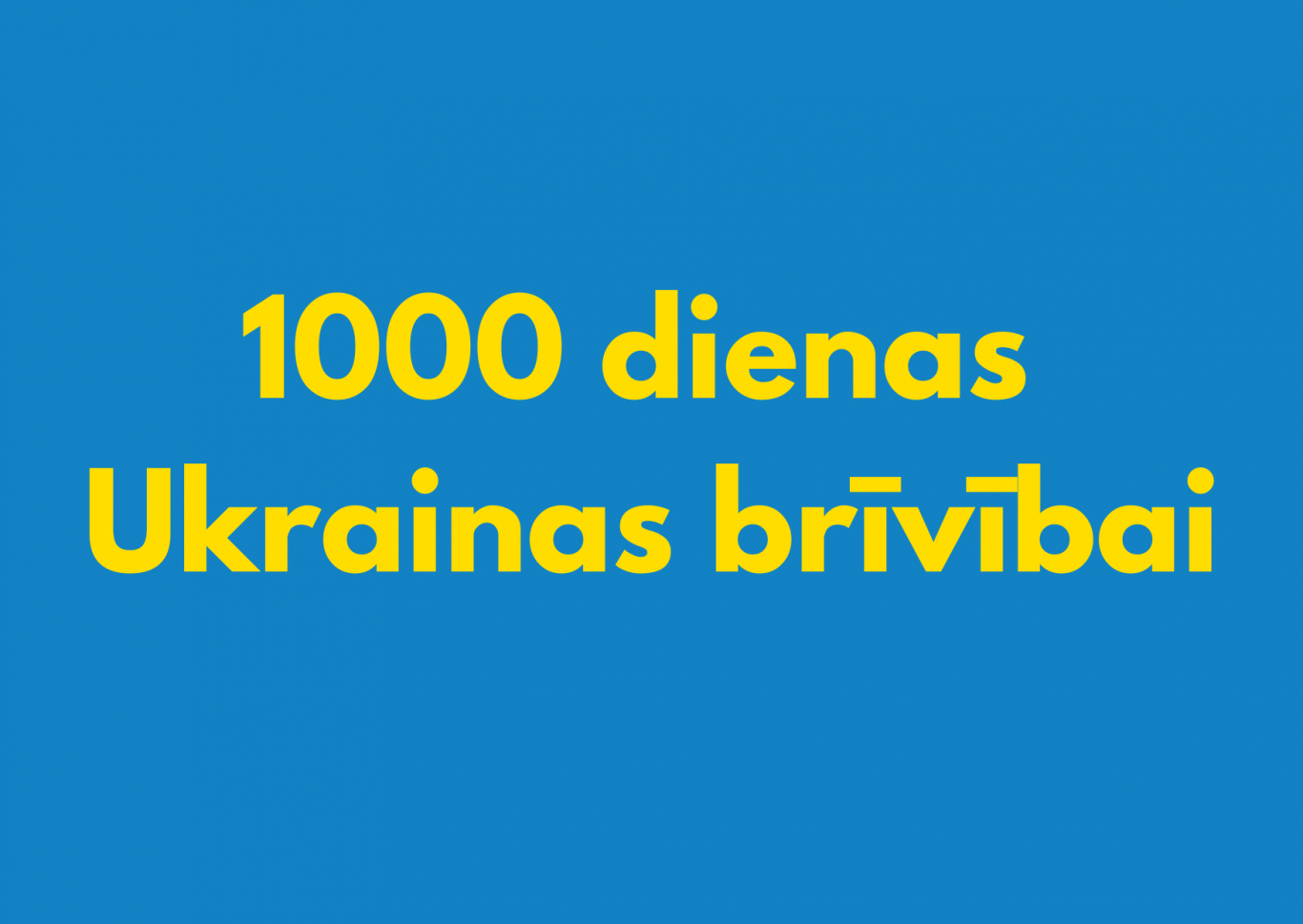 1000 dienas Ukrainas brīvībai « Completed projects - ziedot.lv